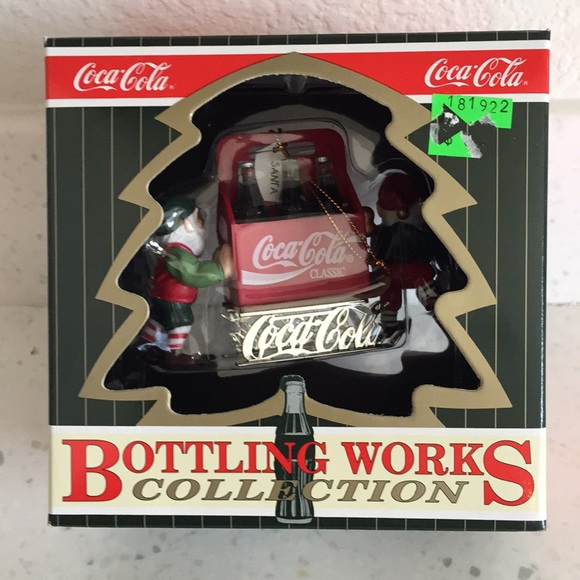 Coca Cola | Holiday | Vintage 996 The Coca Cola Brand Elves Ornament ...